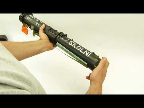 Opening and overview of the RPG sk 75 rocket launcher - YouTube