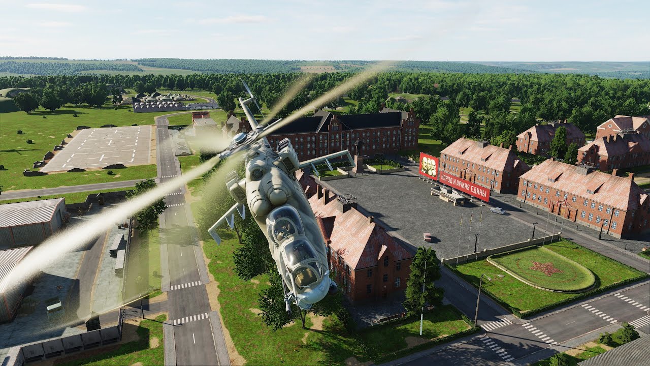 DCS: Cold War Germany - Military base GDR - YouTube