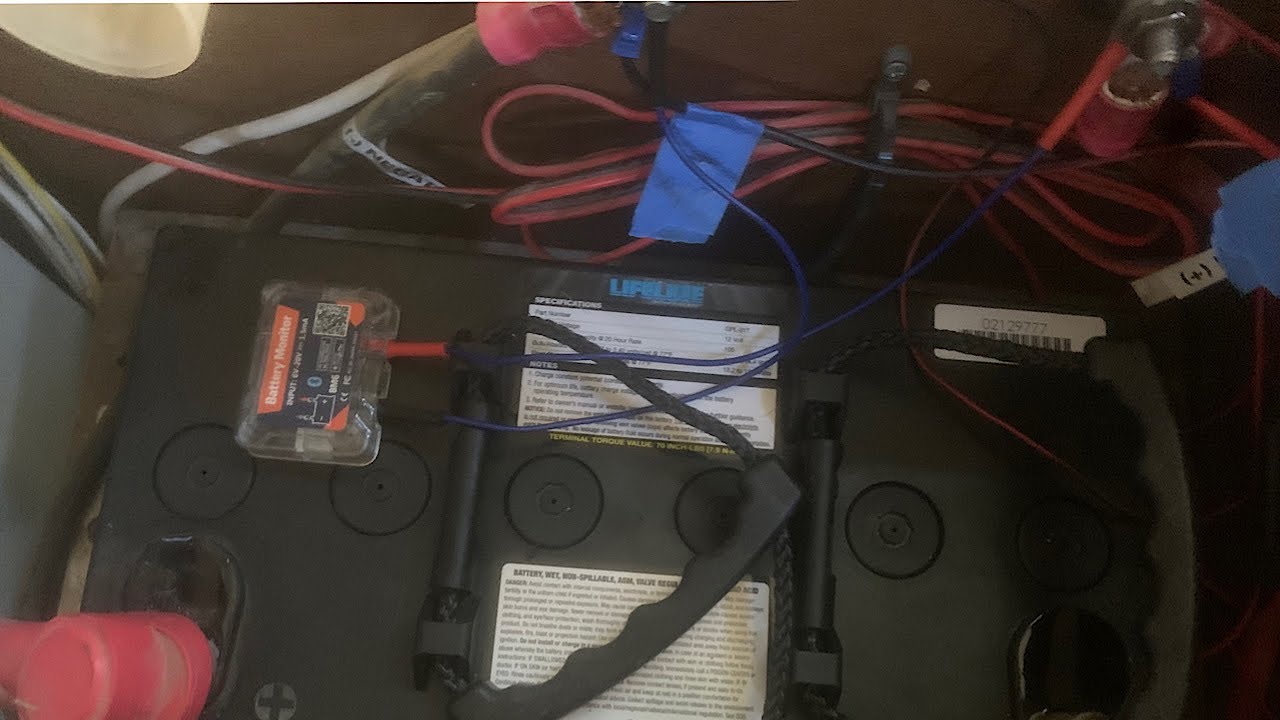 BM6 Bluetooth battery monitor for my Lance 650 truck camper AGM battery ...