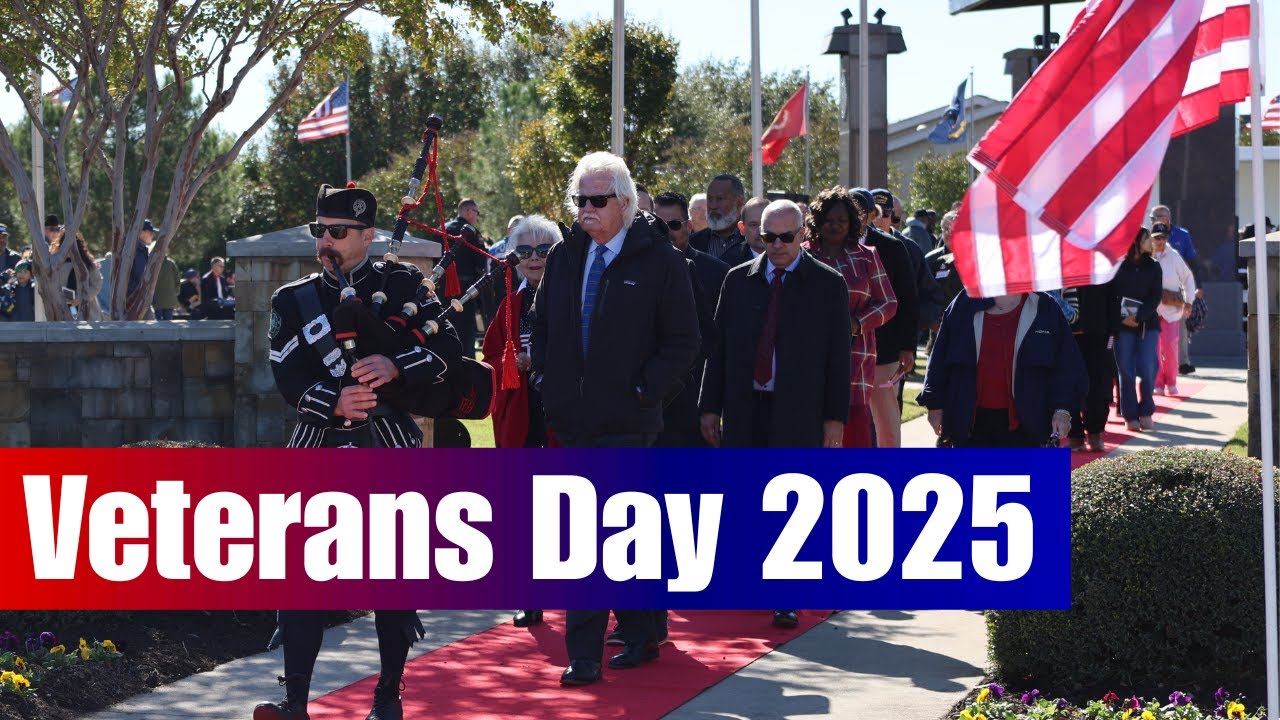 City of Grand Prairie: Veterans Day Ceremony 2025 - YouTube
