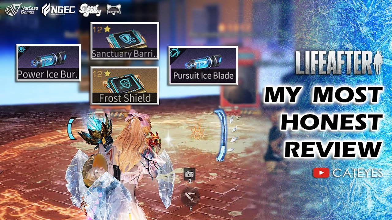 ️LIFEAFTER REVIEW NEW ITEMS: Power Ice Burst, Pursuit Ice Blade, Frost ...