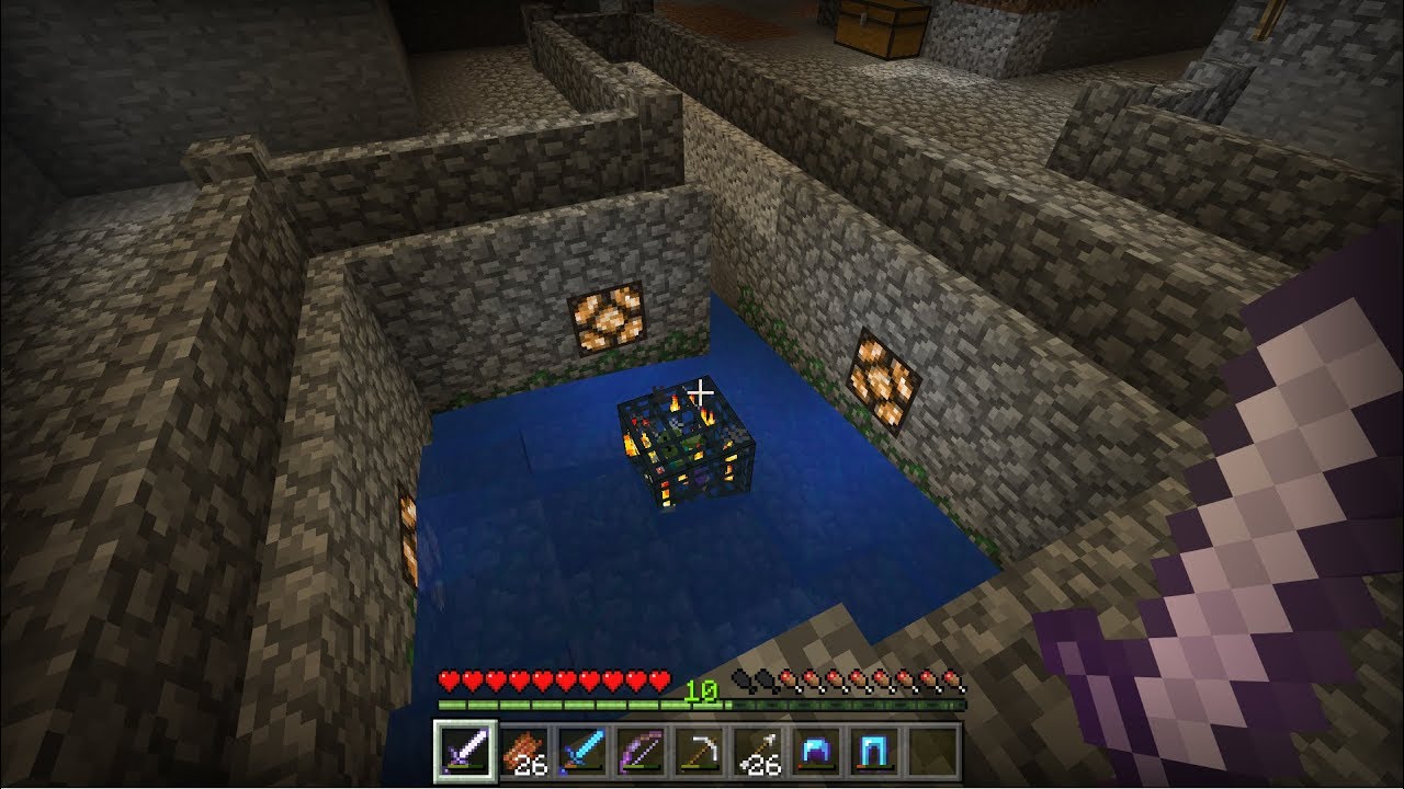 Minecraft - Zombie Blender XP/Level Farming TOO EZ - YouTube