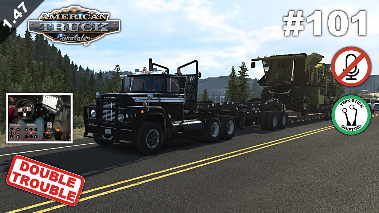 ATS | 101 | From Idaho Falls to Rock Springs | Lowboy Double | Twin ...