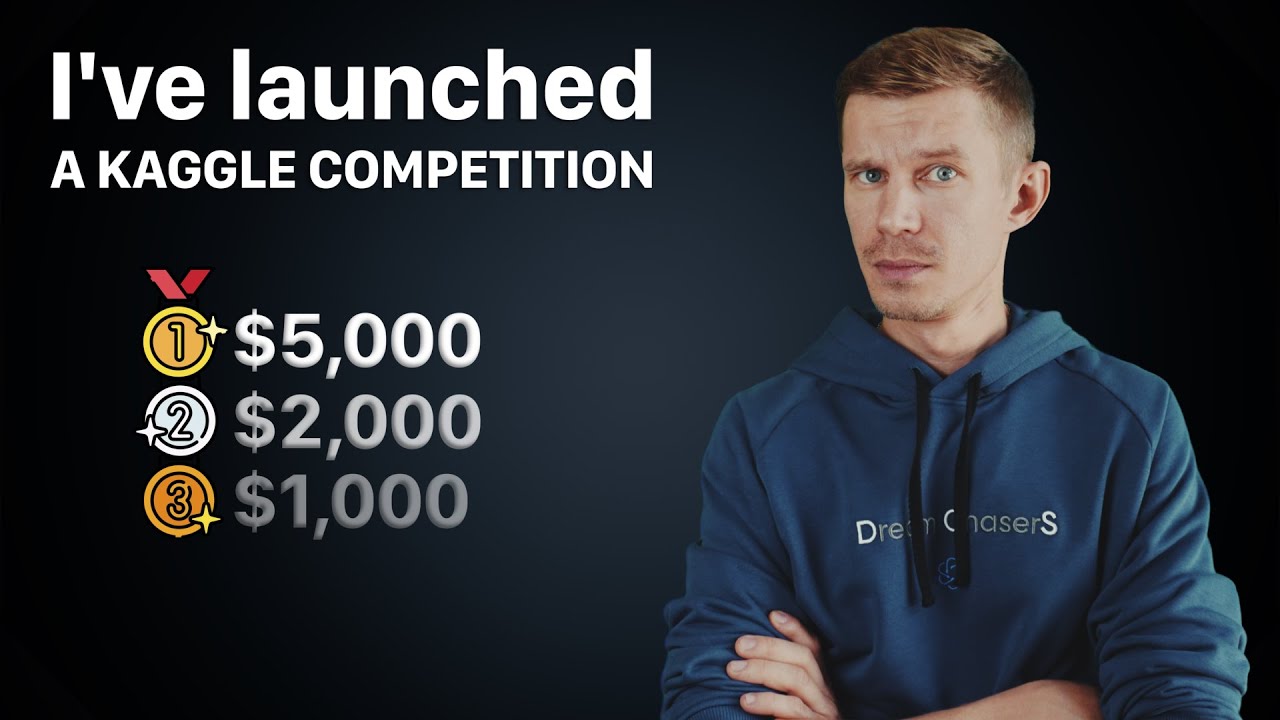 New kind of Kaggle competitions just launched! Top 50 get rewarded. - YouTube