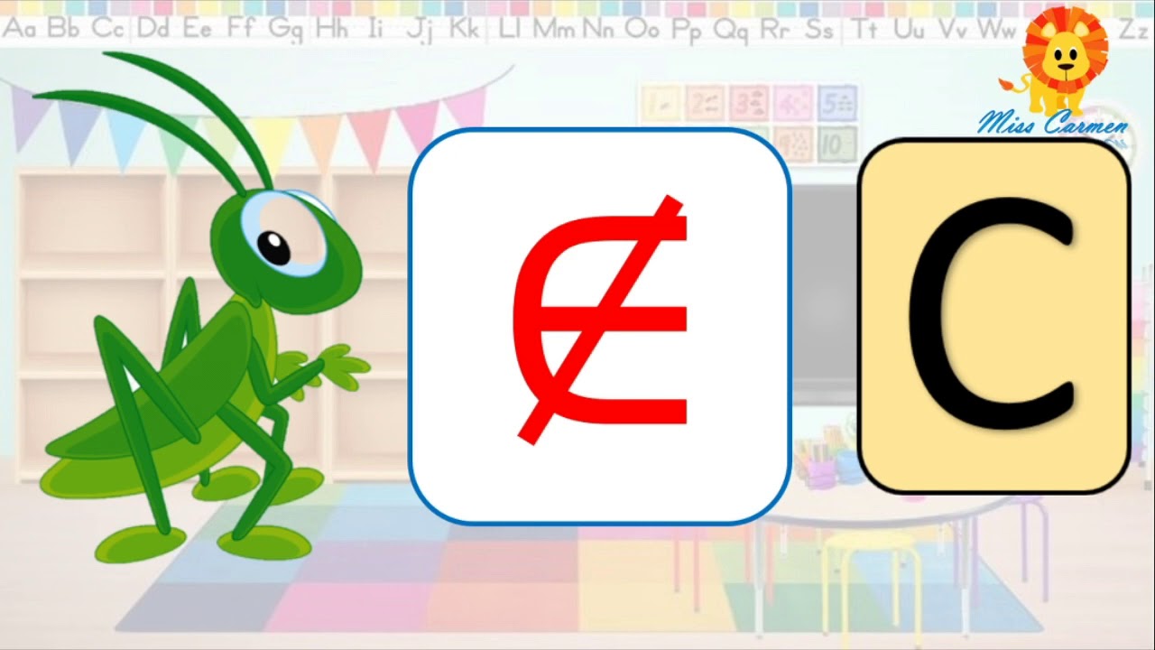 SÍMBOLO PERTENECE /NO PERTENECE - YouTube