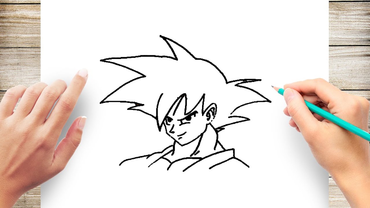 How to Draw DBZ Kakarot - YouTube