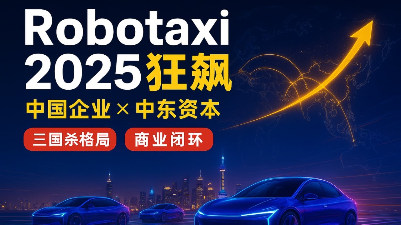 【行业深度】从PPT概念到真实商业闭环：Robotaxi为何在2025突然狂飙？中国企业、中东资本与三国杀格局全解析！ - YouTube