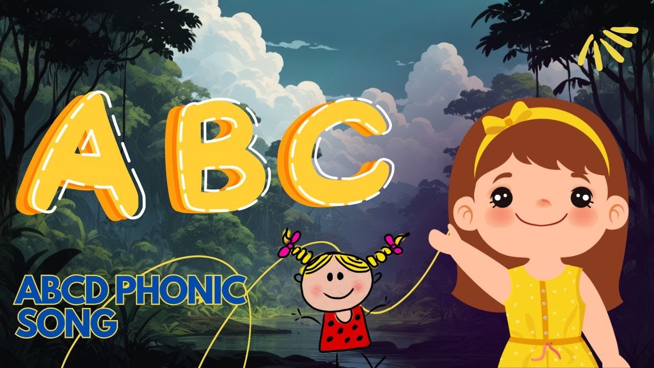 ABC phonics song | letter song for kindergarten | alphabet song phonics ...