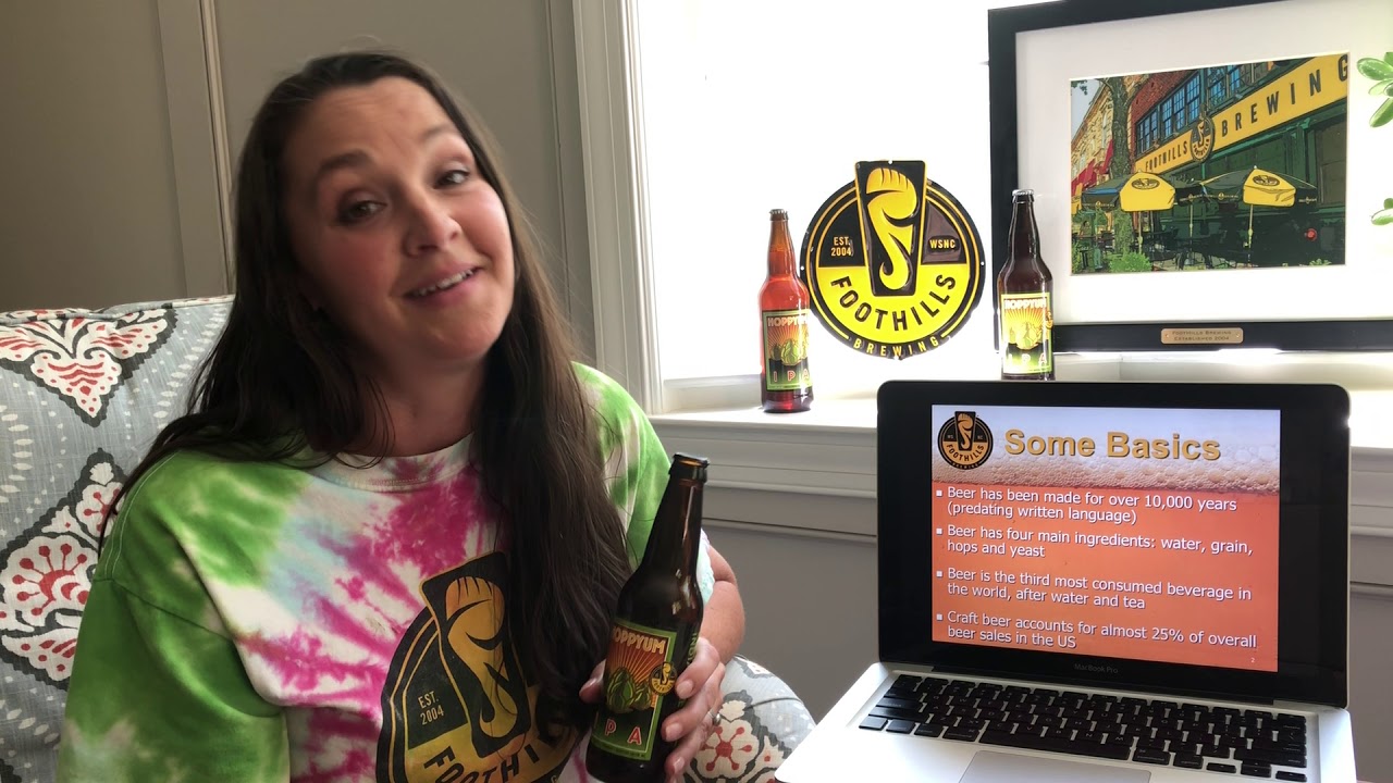 Sarah's Beer School - Hoppyum IPA - YouTube