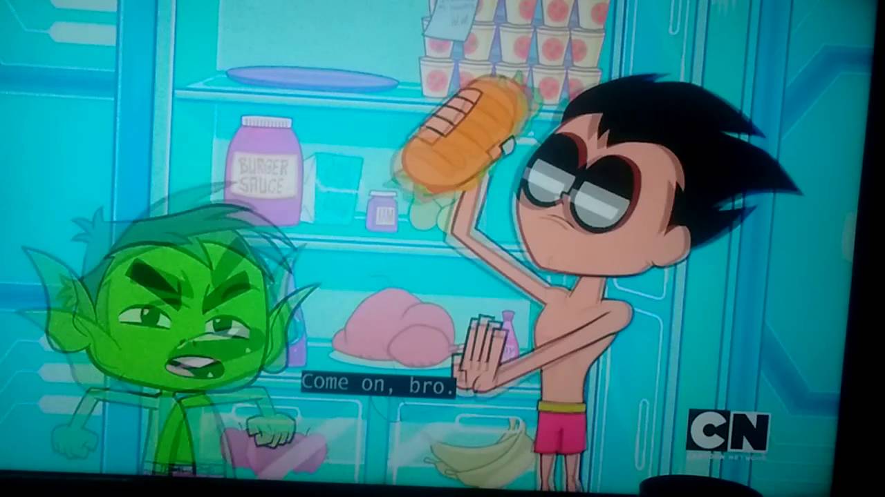 Teen Titans Go Two Parter Robin's "He's Batman" Moments - YouTube