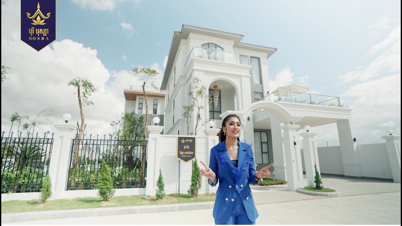 Borey Bosba x Miss Grand Sothida Pokimtheng for Angel Villa - YouTube