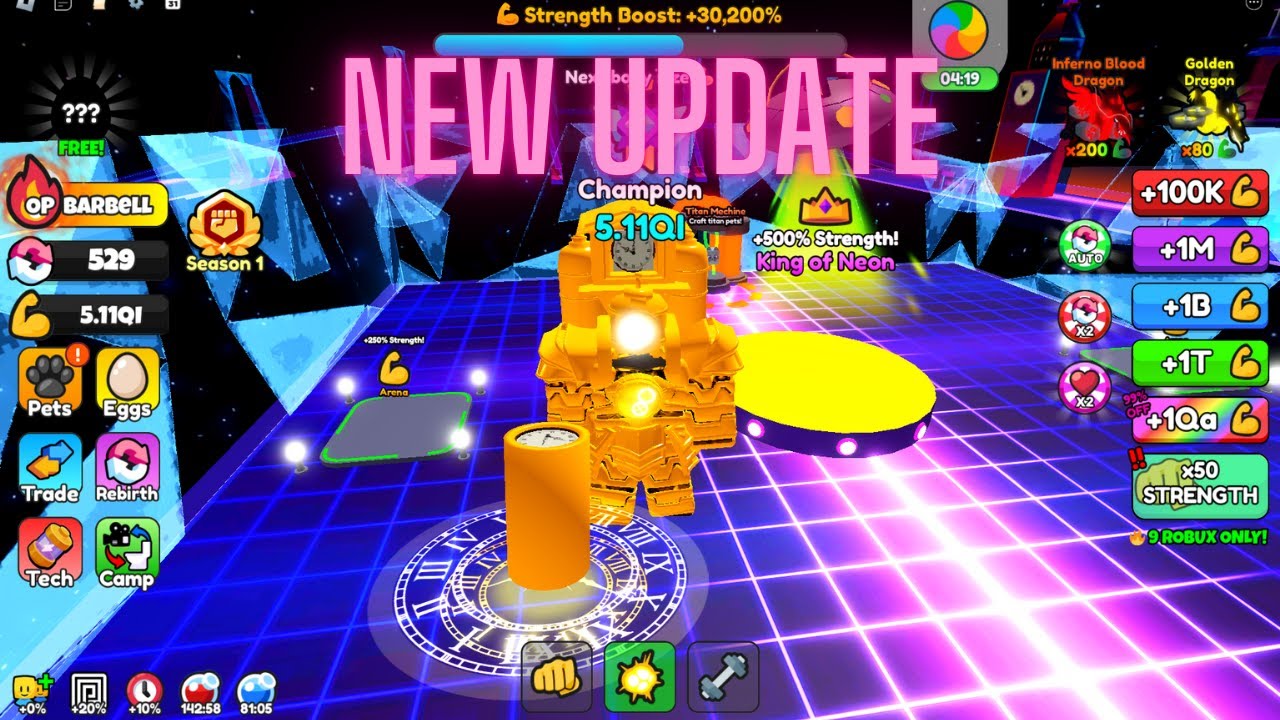 ROBLOX CLOCKMAN UPDATE TITAN TRAINING SIMULATOR + CODE - YouTube