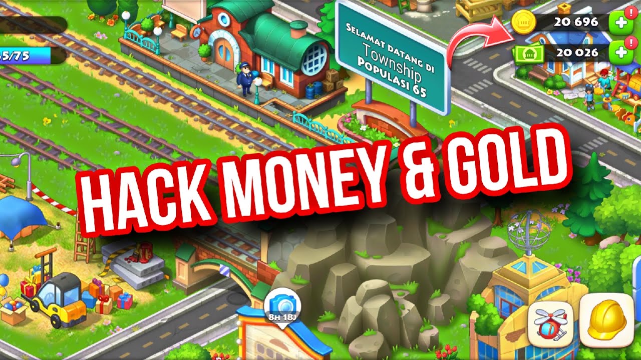 HACK MONEY & GOLD IN GAME TOWNSHIP - YouTube