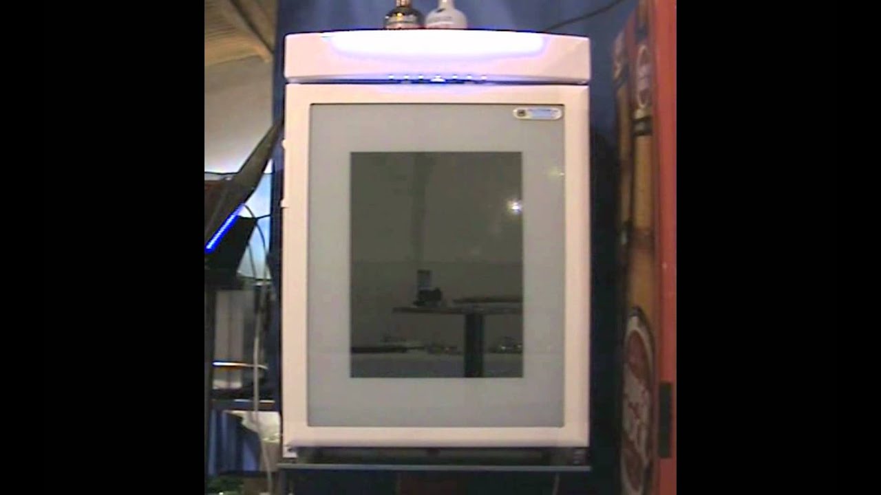 TRANSPARENT LCD FREEZER - PREVIEW - YouTube