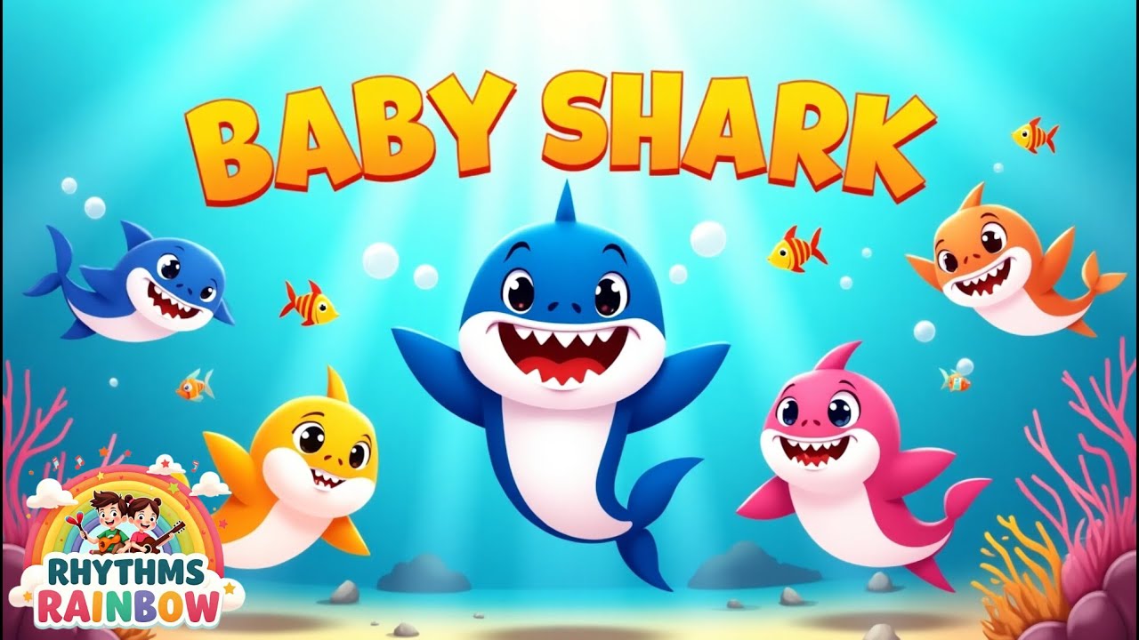 Baby Shark Family Song | Fun & Educational Ocean Adventure for Kids ...