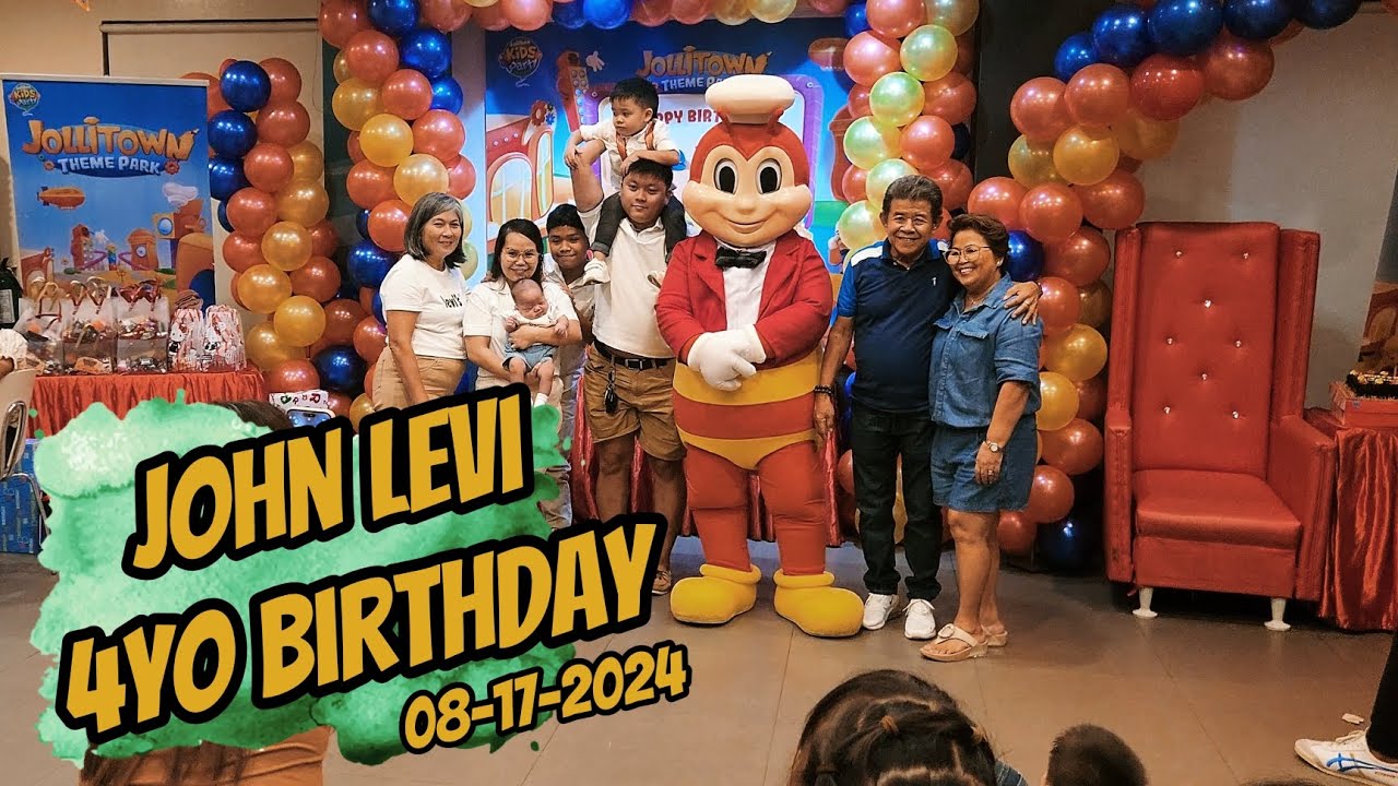 08-11-2024 Attending John Levi's 4th birthday celebration. Without ...