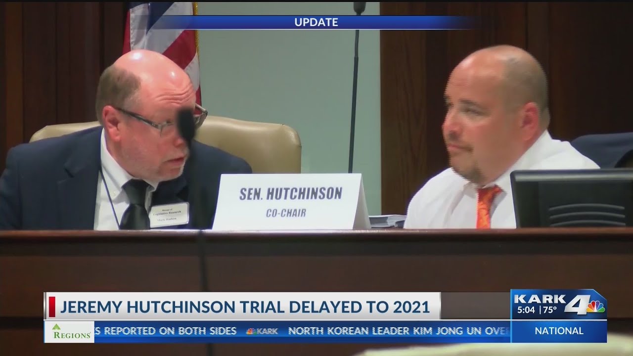Former Arkansas state senator trial postponed til 2021 - YouTube