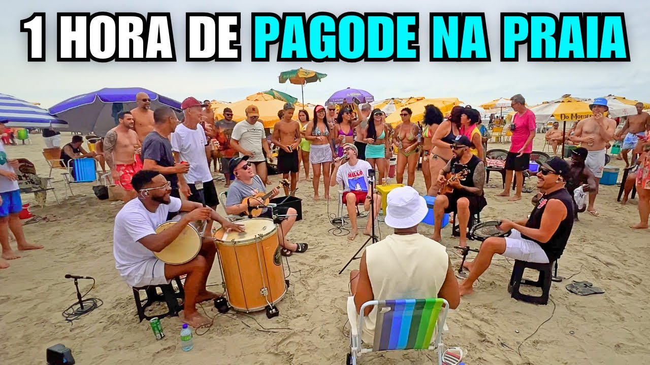 1 HORA DE PAGODE NA PRAIA GRANDE - SÓ AS MELHORES - YouTube