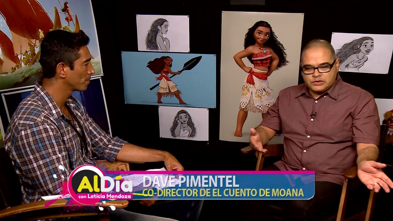 La Claqueta - Dave Pimentel Co-Director de el cuento de Moana - YouTube