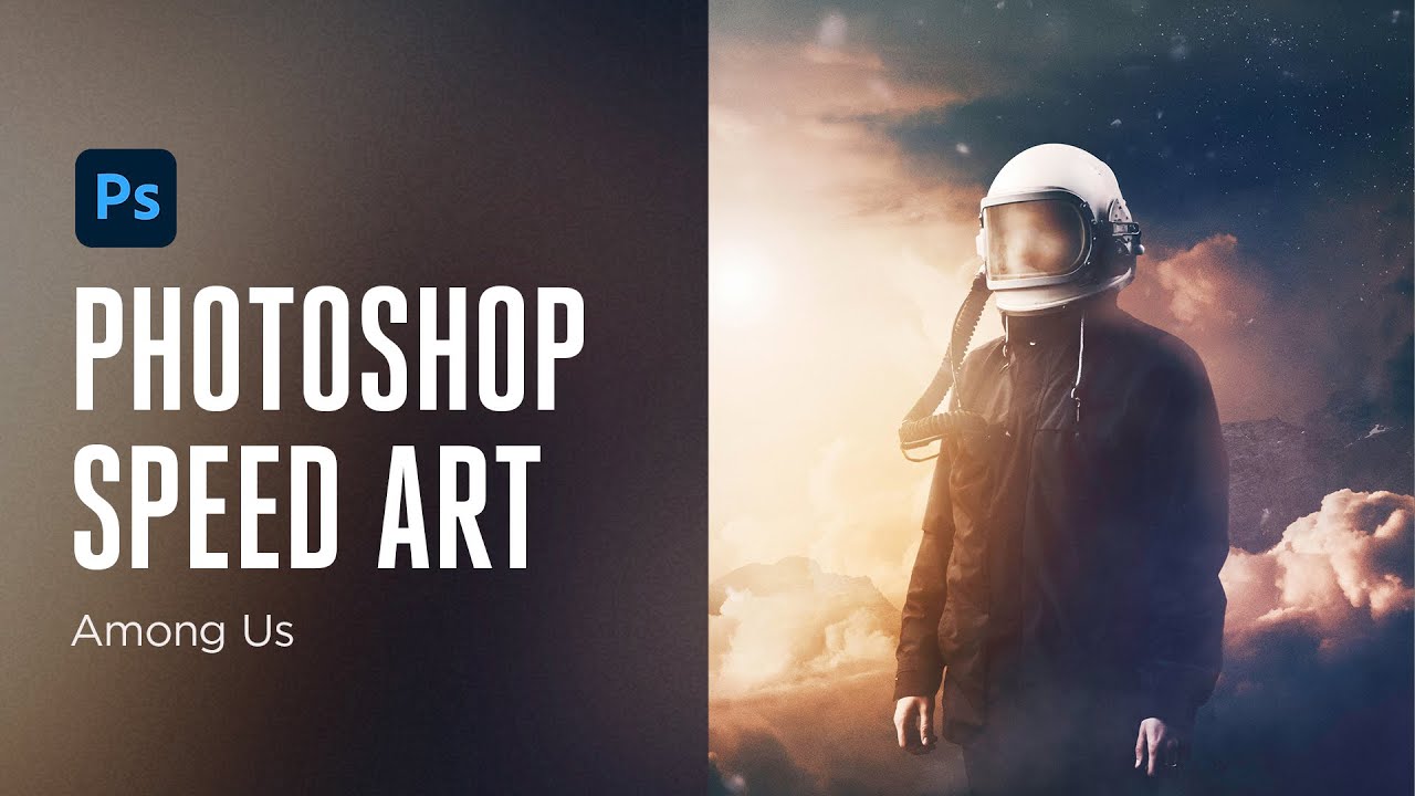 Among Us | Digital Art With Photoshop - YouTube