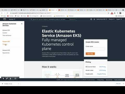 AWS EKS - Create Amazon Elastic Kubernetes Service Step By Step for ...