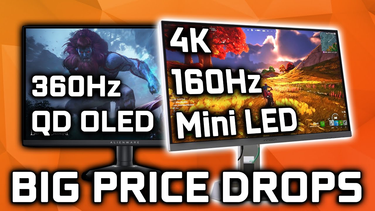 Big OLED & Mini LED Price Drops - Best Monitor & TV Deals - YouTube