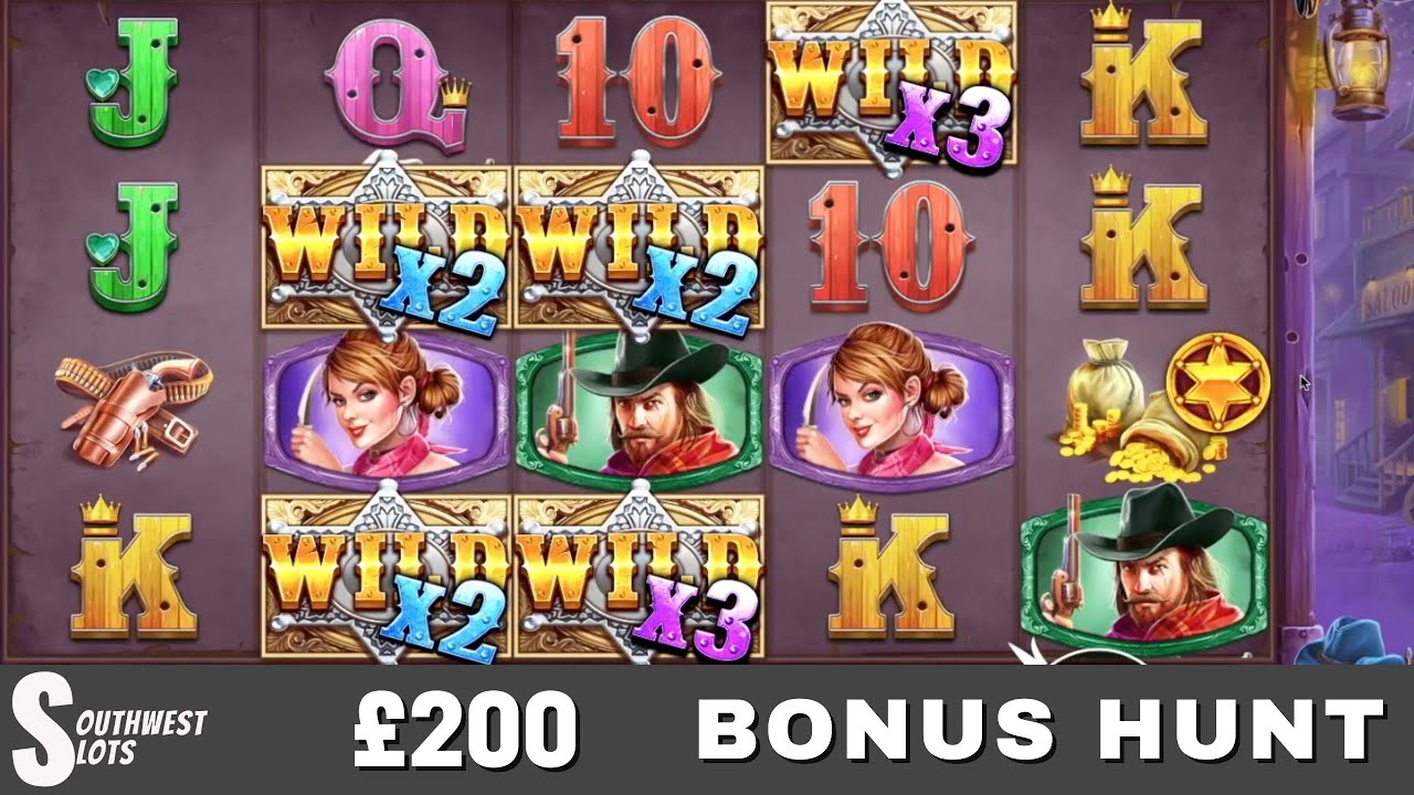 £200 BONUS HUNT! WILD WEST GOLD, BONANZA, WORLD DARTS & MORE! #slots # ...