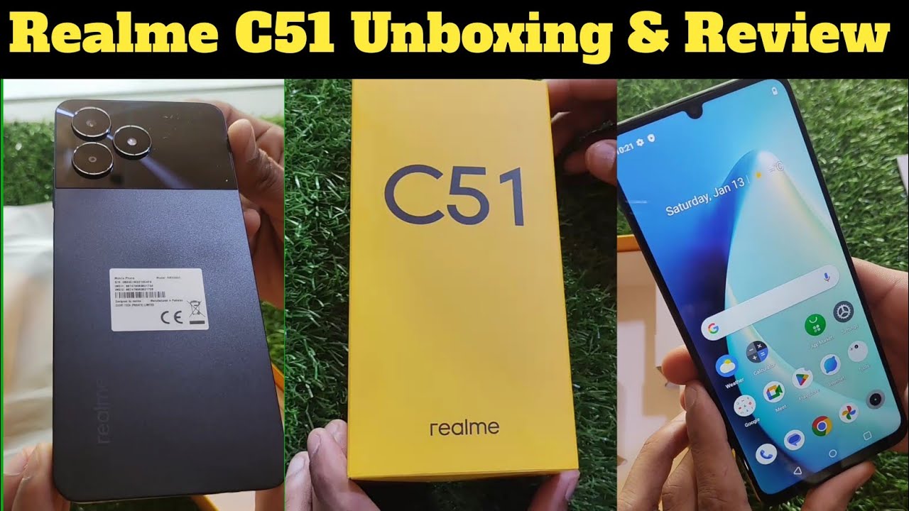 Realme c51 Unboxing & Review #unboxing #realme - YouTube