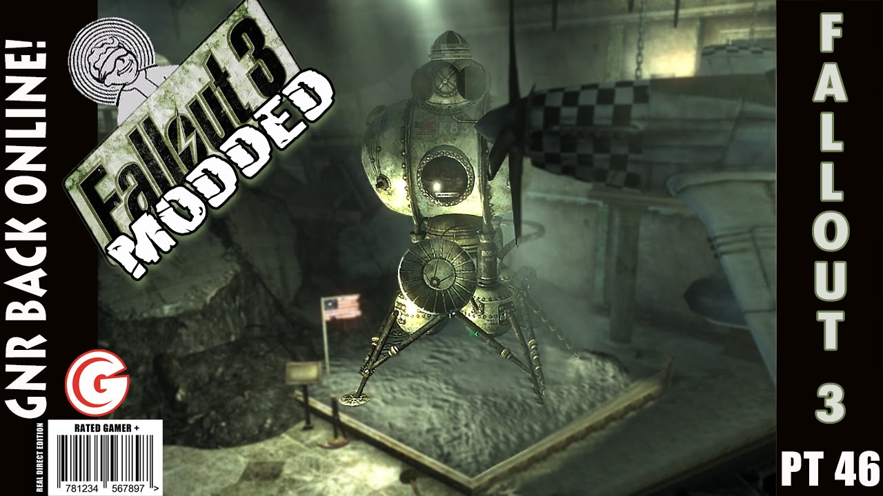 Lets Play Fallout 3 [modded] - Part 46 - Getting GNR Back Online - YouTube