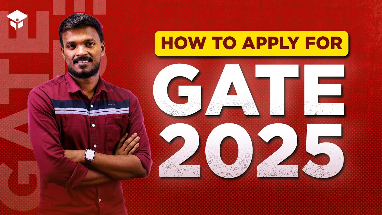 GATE 2025 | How to Apply? | Step by Step procedures - YouTube