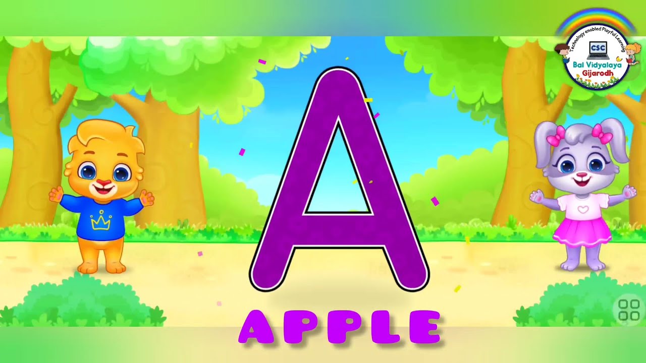 ABCD Learning | Phonics Learning | Alphabet Learning | RV Studio Apps ...