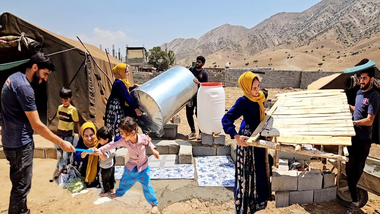 The Wonders of Ali and Akram's Life: A Wonderful Day in the Nomadic World - YouTube