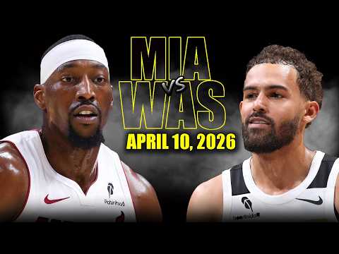 Miami Heat vs Washington Wizards Full Game Highlights – April 10, 2026 | NBA Season