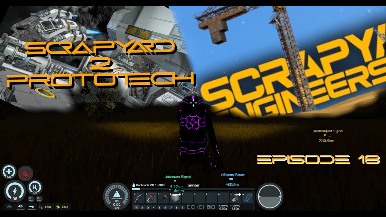 Scrapyard To Prototech Ep 18 - Hydrogen Ship and Blowing Up A Refinery ...