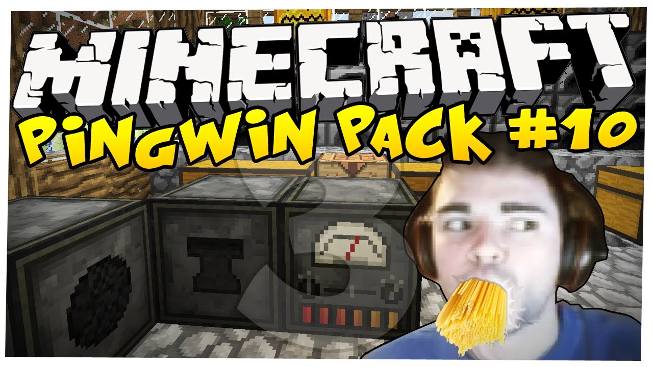 Minecraft: [LIVE] SPAGHETTI MONSTER! - PINGWIN PACK 3 [#10] - YouTube