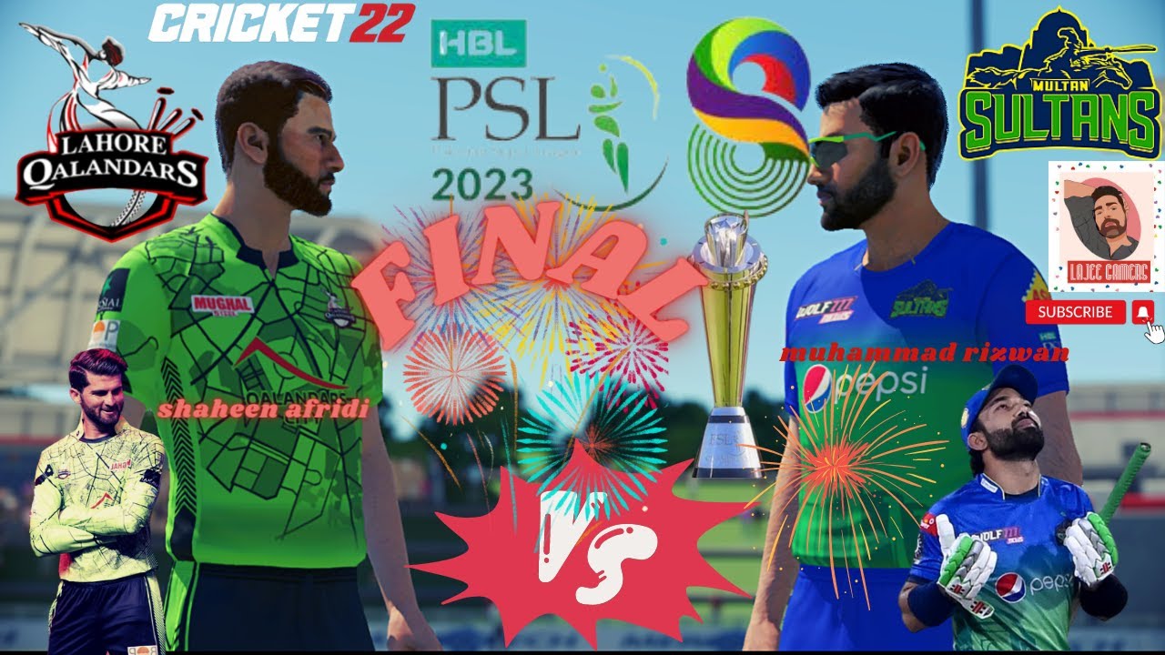 Lahore Qalandar Vs Multan Sultan | FINAL MATCH 😎👍 | HBL PSL 8 2023 ...