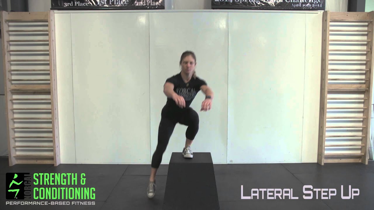 Lateral Step Up - YouTube
