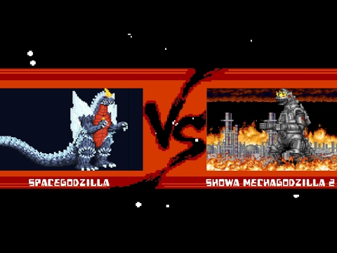 VERSUS! Spacegodzilla vs. Showa Mechagodzilla 2 - YouTube