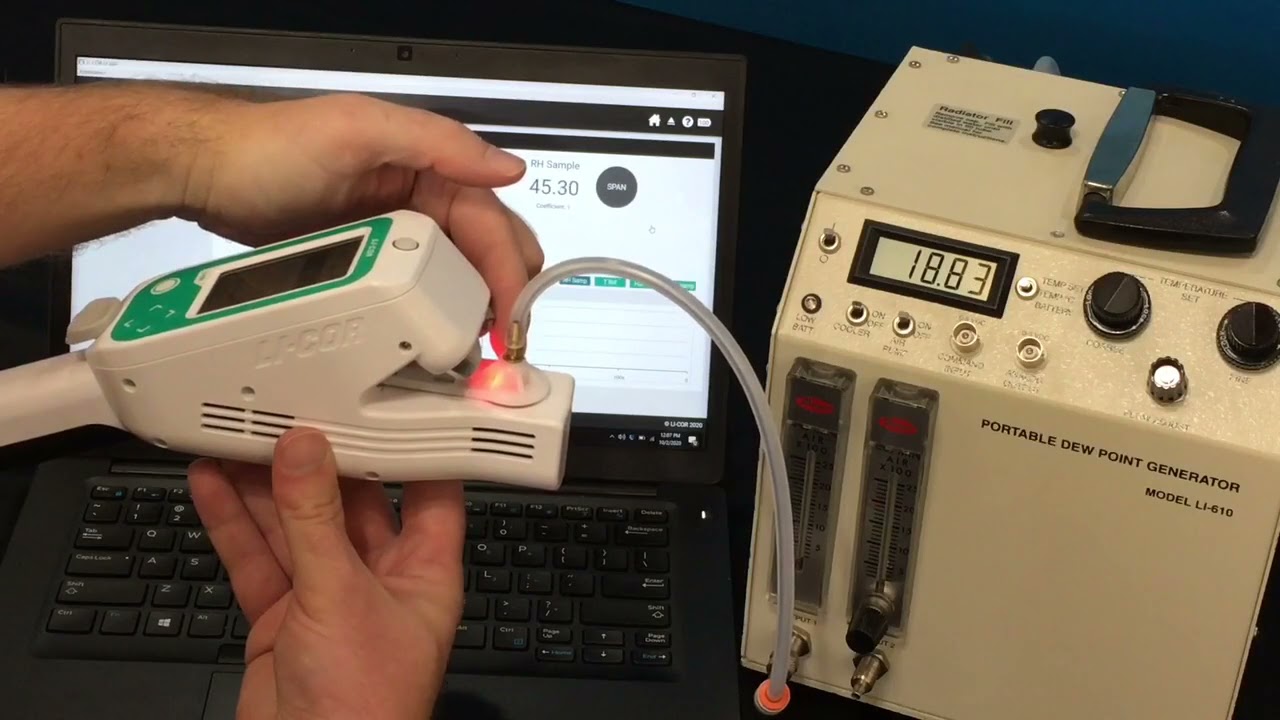 How to span the LI-600 - YouTube