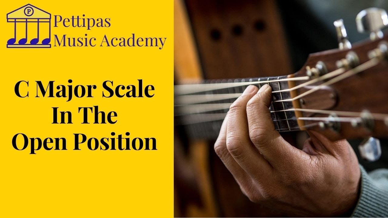 C Major Scale In The Open Position - YouTube