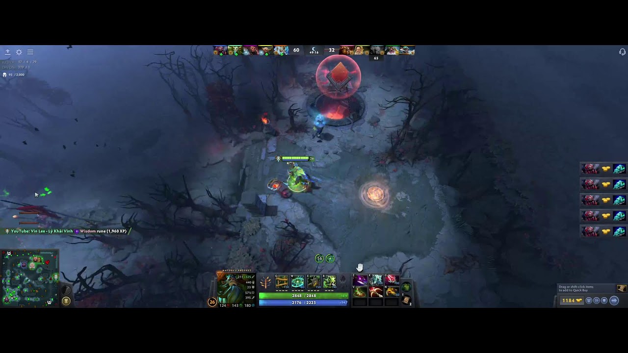 DOTA 2 - 7.33C - TEAM NO CARRY - NATURE'S PROPHET MID LANE CARRY - YouTube