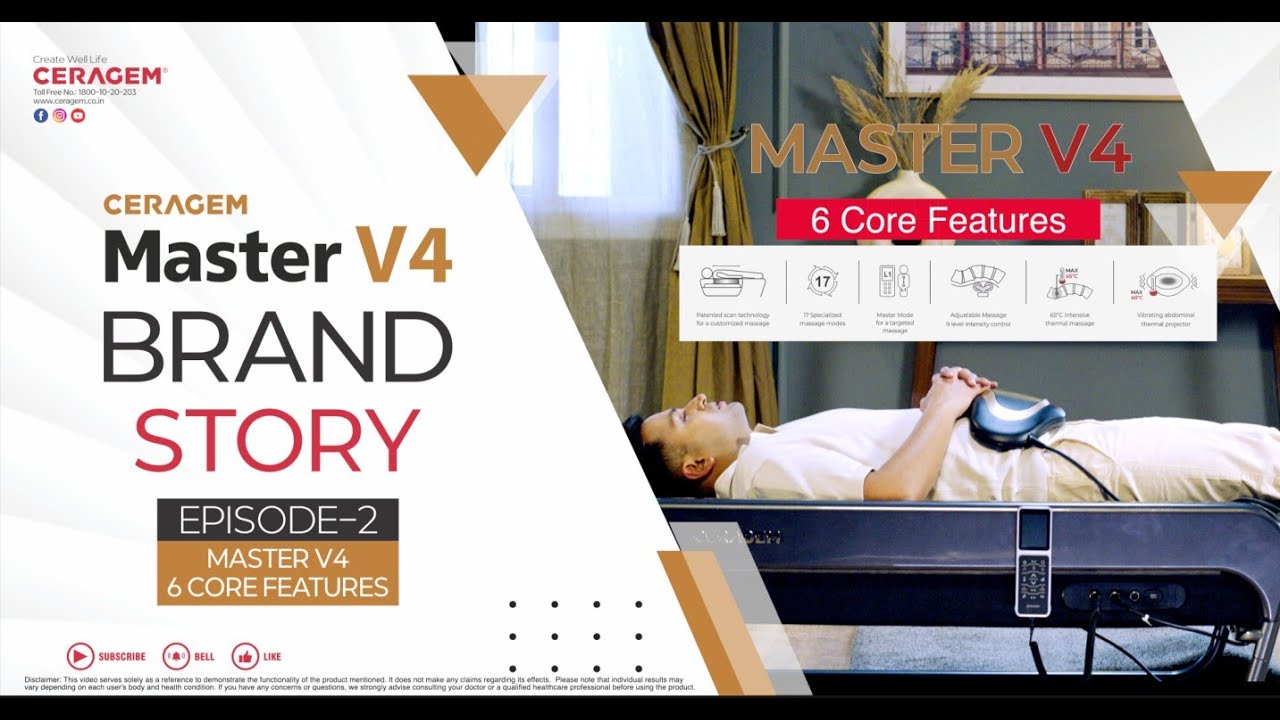 Master V4 6-Core Features | Ceragem Brand Story | Episode 2 - YouTube