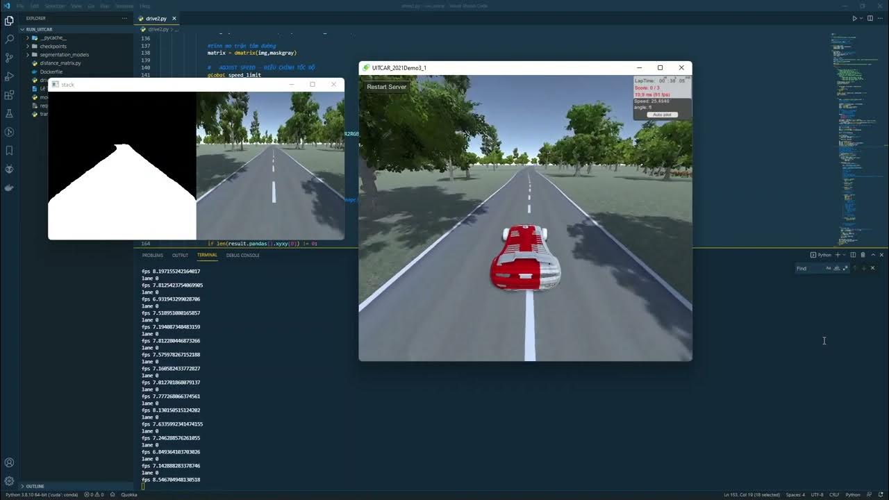 Semantic segmentation (BISENET) and traffic sign recognition (YOLOv5 ...