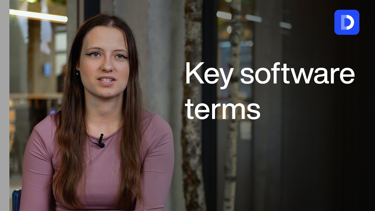 Explaining key software terms - YouTube