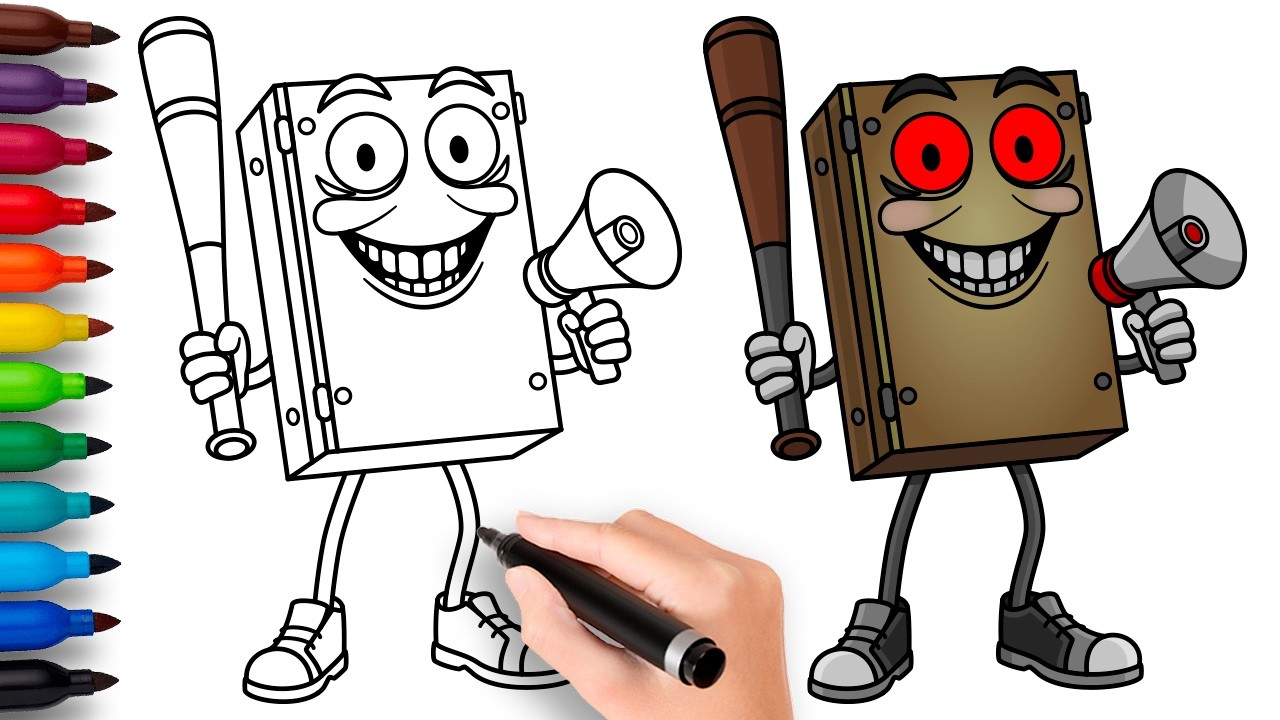 CARA MENGGAMBAR TANG TANG TANG KELETANG | Italian Brainrot Animals ...