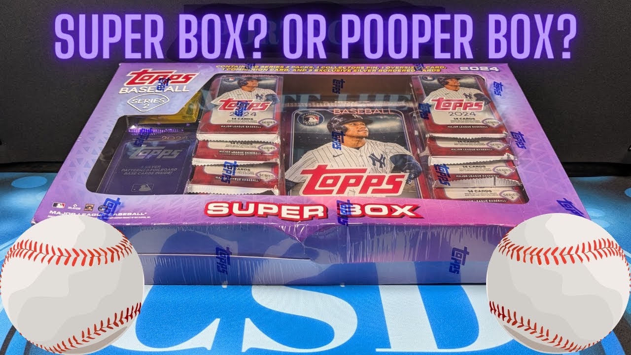 2024 Topps Series 2 Baseball Super Box Review. Do you like your Packs ...