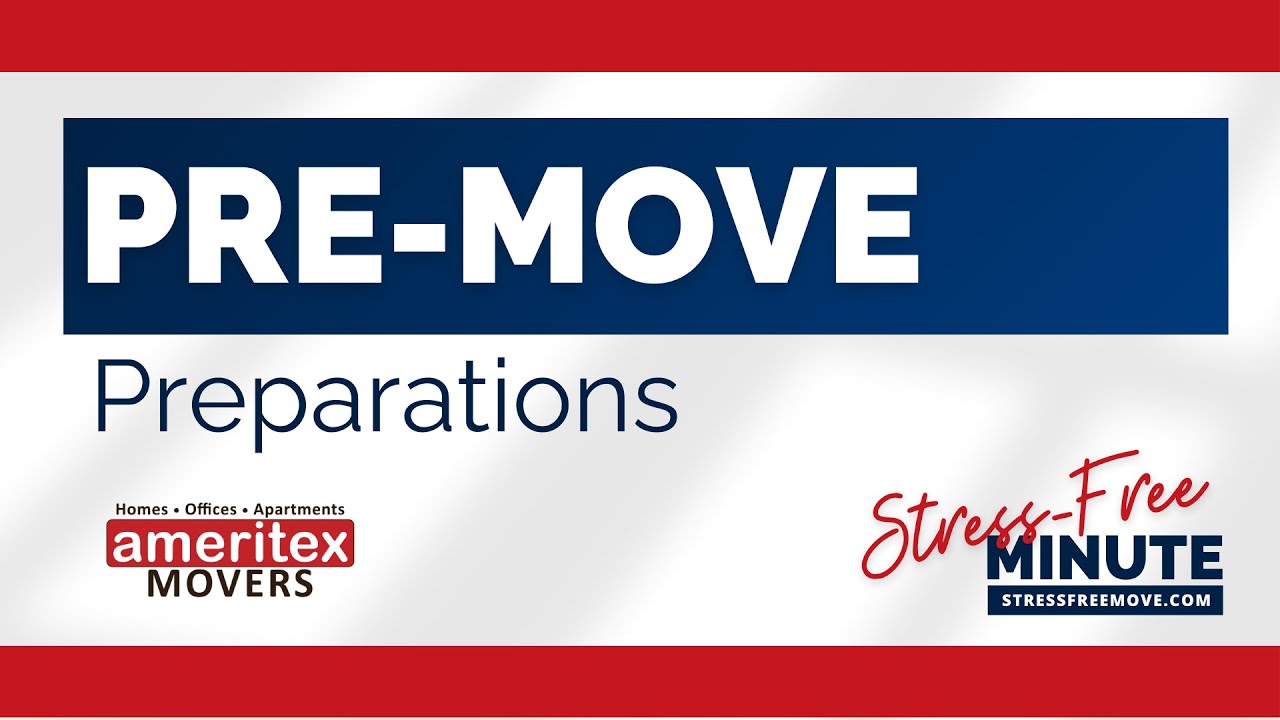 Stress-Free Minute | Pre-Move Preparations - YouTube