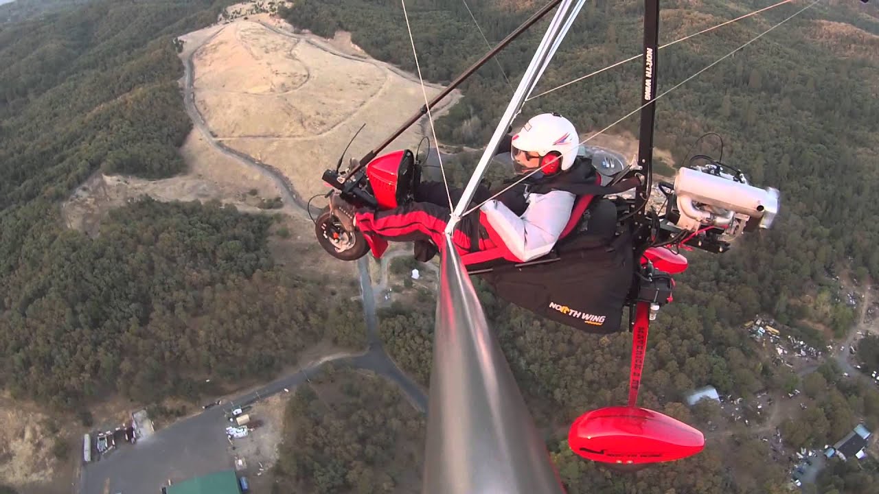 Barbs first solo in her maverick 2 rt ultralight with some mozart - YouTube