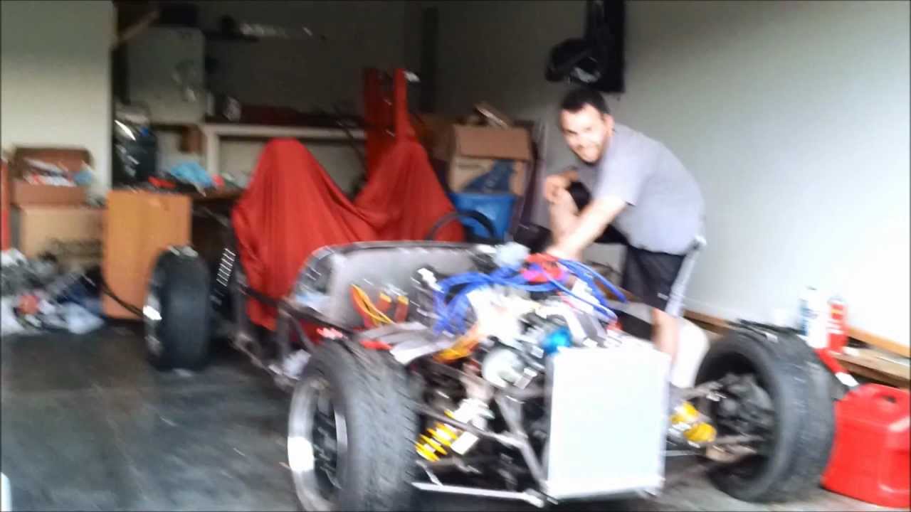 5.0 V8 Lotus Seven replica (locost) very first start - YouTube