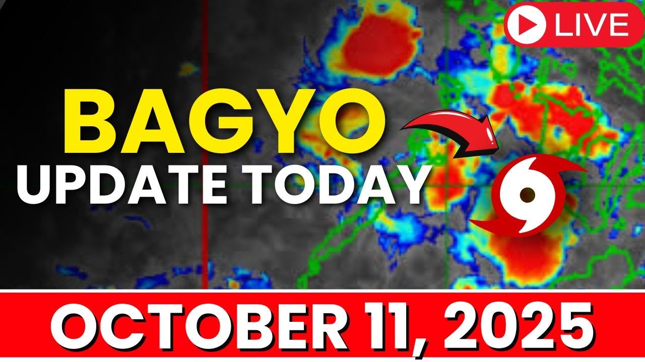 Bagyo Update Today October 11, 2025 | Low Pressure Area in the ...
